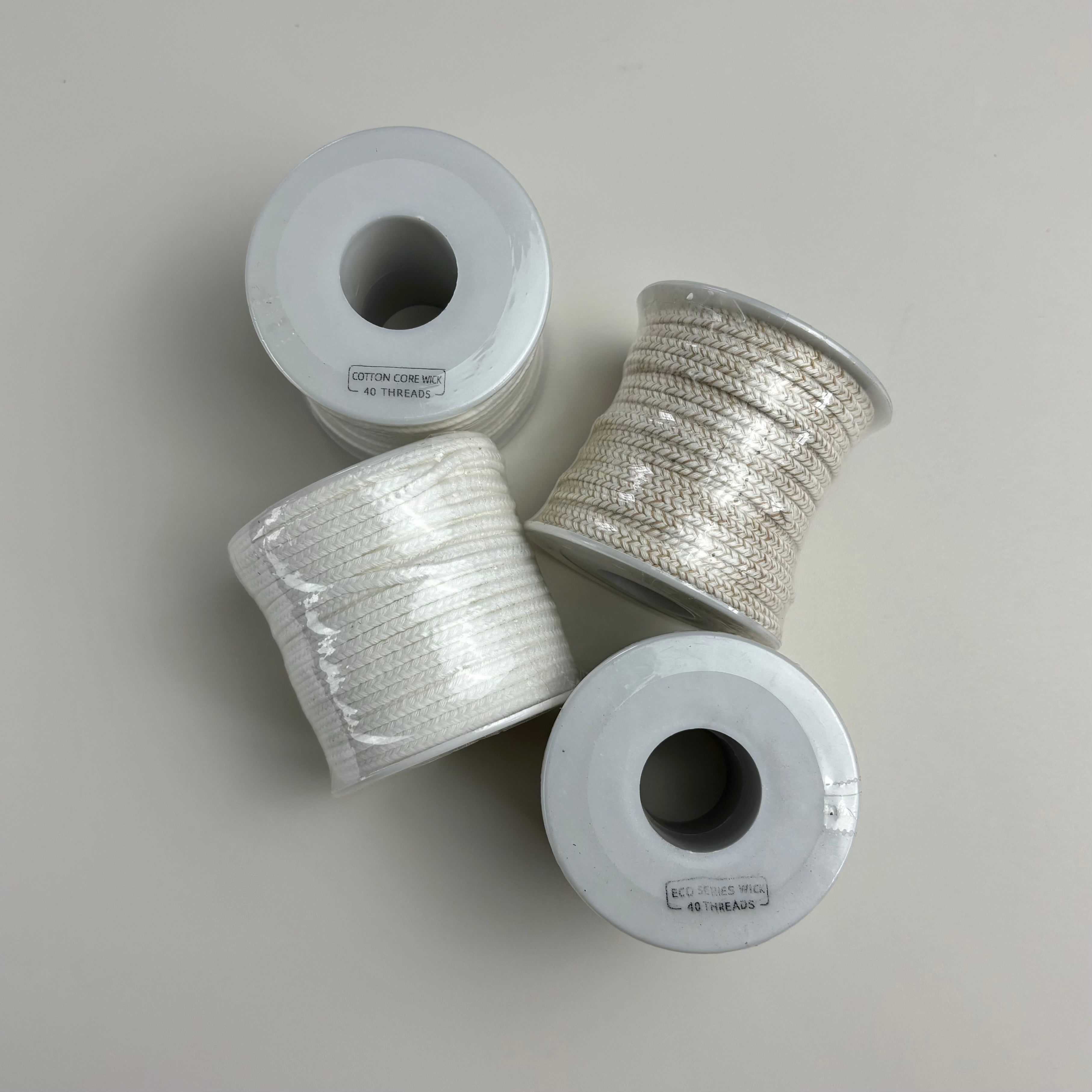 Eco Series / Cotton Core Wick for candles – Raw Essentials