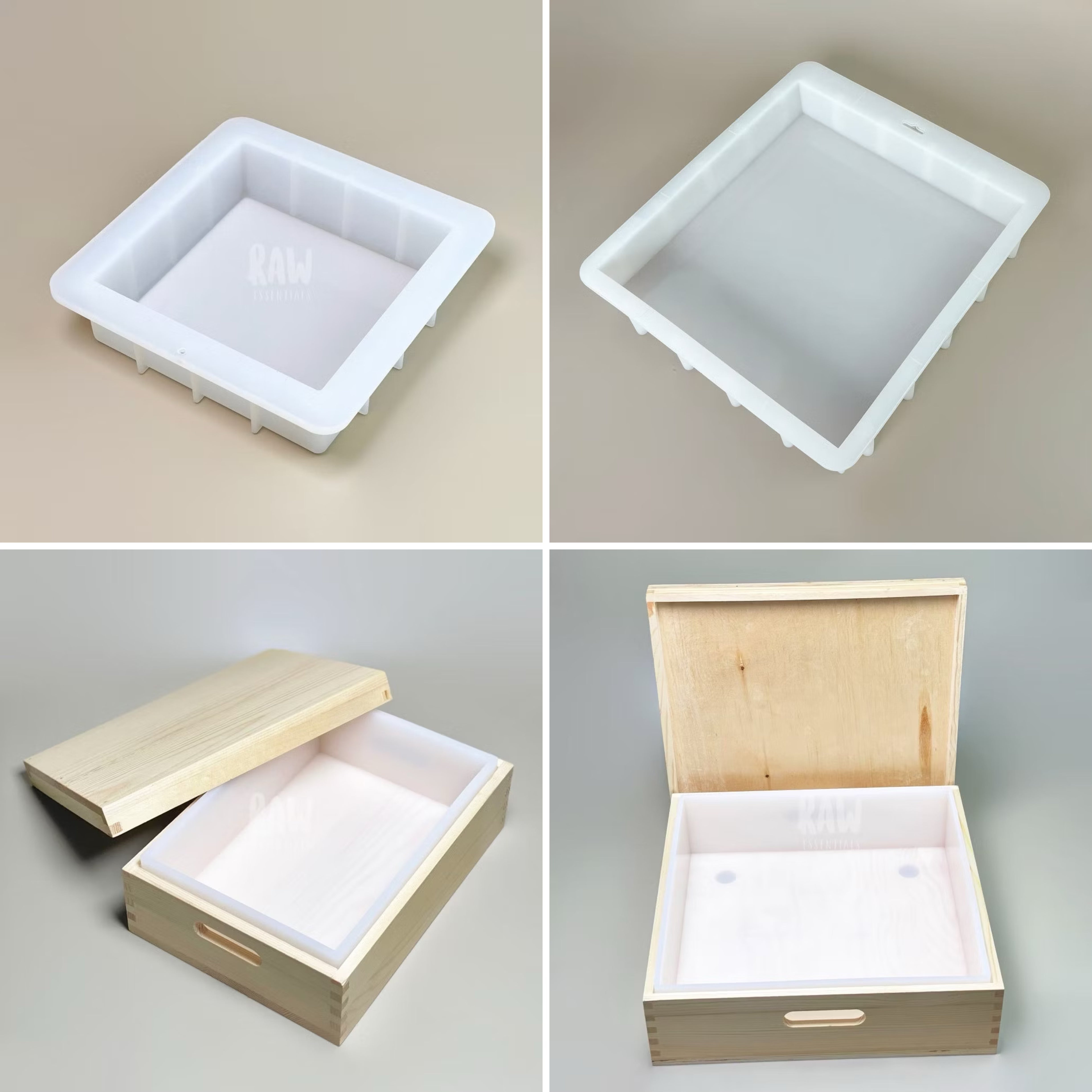 Silicone Slab Molds for Soap-Making – Raw Essentials